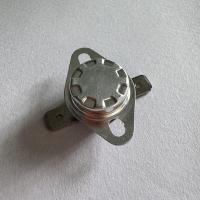 China KSD301 Bimetal Thermostat NTC Temperature Sensor 100K 6.3mm Screw Horizontal for sale