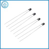 China MF52 50mW NTC Thermistor Bead 1.5k-220k Ohm -55C to 125C Epoxy Resin Coated for sale