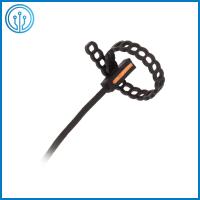China 10K 1% 3977 NTC Thermistor Temperature Sensor TPE Probe Pipe Strap 2m for sale