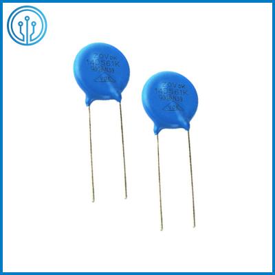 China Circuit Protection 14D561K Metal Oxide Varistor Surge Suppressor Varistor 14MM DISC for sale