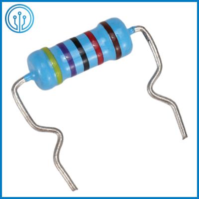 China 0.25W 0.5% 10M OHM  Metal Oxide Resistor Axial Leaded Wire Wound Variable Resistors for sale
