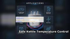 High Performance Electric Kettle Thermostat Control