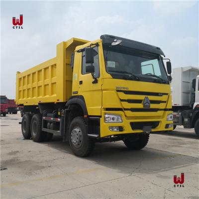 中国 Howo 20トンの構造の砂利の三車軸10車輪の頑丈なダンプ トラック 販売のため