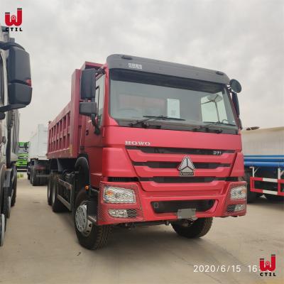 中国 HOWO 30トンの建築工事371HP 10のタイヤの頑丈なダンプ トラック 販売のため