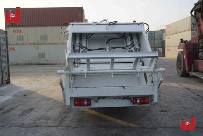 Cina Rifiuti di bassa potenza 6CBM che raccolgono il camion di immondizia del compattatore del veicolo in vendita