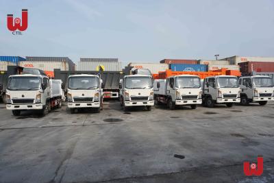China Hinterer Verdichtungsgerät-FeuergebührenMüllwagen Abfallwirtschaft des Laders 8CBM zu verkaufen