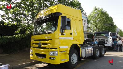 China Neue 21-30 Ton Diesel Heavy Aufgabe HOWO/Feuergebührentraktor-LKW des Euro-2 zu verkaufen