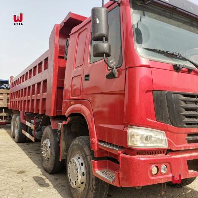 中国 使用された元のHOWO 8x4 12の車輪40トンの頑丈なダンプ トラック 販売のため