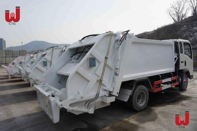 China Camión de basura posterior remoral del compresor del cargador de la basura de poca potencia 8CBM en venta