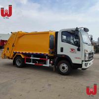 China Light Duty 8CBM back loader garbage remoral compactor Garbage Truck for sale