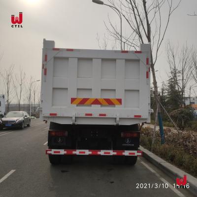 China De op zwaar werk berekende 8L-Vrachtwagen van de Afstandsstortplaats 375HP 20 Ton Dump Truck Te koop