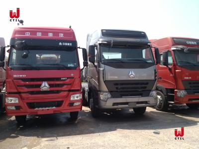 China HOWO, das neuer 4x2 420hp Hochleistungstraktor-Haupt-LKW des Anhänger-schleppt zu verkaufen