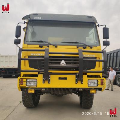 Cina Tri driver 371HP della ruota dell'autocarro con cassone ribaltabile degli assi del ccc 6x6 30 tonnellate in vendita