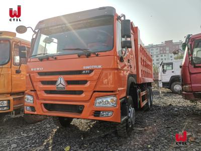中国 HW76 375HPの頑丈なダンプ トラックZz3257n3847a 6x4 30トン 販売のため