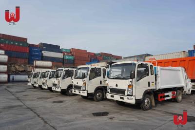 Cina Immondizia di bassa potenza 6CBM che raccoglie il camion di immondizia del compattatore del veicolo in vendita