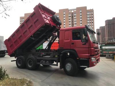 China 16.74cbm de op zwaar werk berekende Bouw Tipper Truck van de Stortplaatsvrachtwagen 336HP Te koop