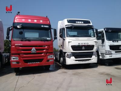 Cina Camion capo utilizzato resistente del rimorchio di trattore delle ruote 420hp 10 di HOWO SINOTRUK in vendita