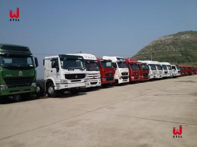 China Caminhão principal usado resistente do reboque de trator noun das rodas 420hp 10 de HOWO SINOTRUK à venda