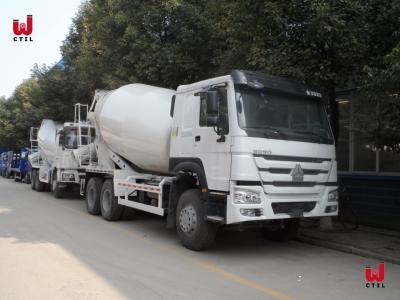 China 420HP mede as rodas do trânsito 9.726L 12 do caminhão do misturador concreto à venda