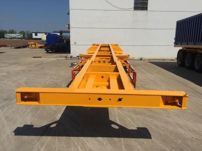 Китай Tri цапфы ISO 1x40ft тележки трейлер контейнера для перевозок трейлеров 25t Semi продается