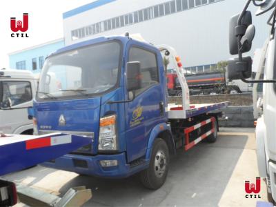 Cina Manuale resistente del demolitore di Tow Truck Blue 4X2 del demolitore di Cnhtc in vendita