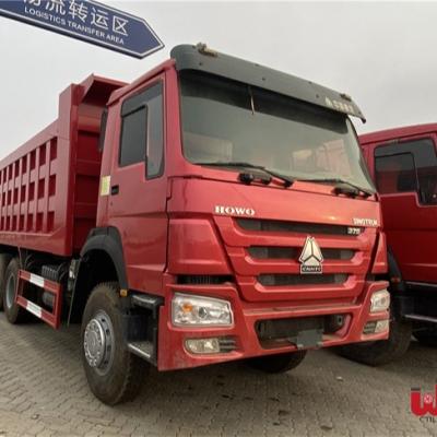 Cina Il camion di seconda mano resistente di HOWO ha usato tri Axle Tandem 30 tonnellate di autocarro con cassone ribaltabile diesel in vendita