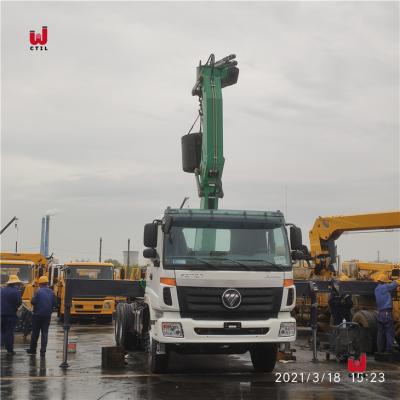 Cina Il camion di FOTON AUMAN 6X4 10 Wheeler Boom Truck With Crane ha montato la gru in vendita