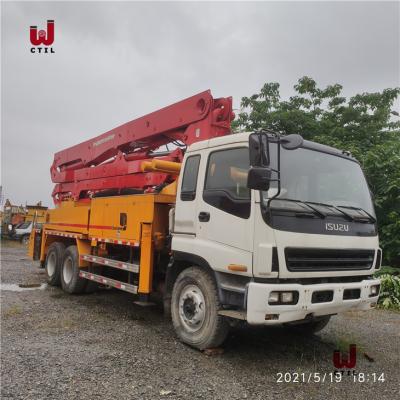 Cina Camion concreto utilizzato 6x4 di ISUZU 52M con l'ENTE SUPERIORE della pompa SANY in vendita