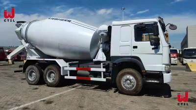 China Howo usado 6x4 10 roda o caminhão cúbico do misturador concreto de 10 medidores à venda
