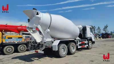 China Howo usado 6x4 10 roda o caminhão cúbico do misturador concreto de 10 medidores à venda