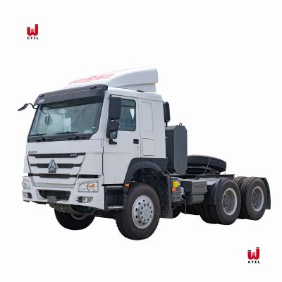 Cina Il rimorchio del camion del trattore dei carrai di Sinotruk HOWO7 6x4 371HP/420HP 10 si dirige verso l'Africa in vendita