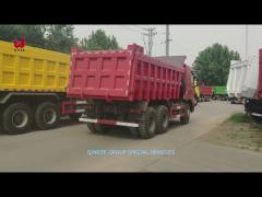 6X4 Used Sinotruk Howo Trucks 30T Tipper Second Hand Dump Truck