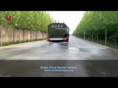 Capacità di spruzzatura del camion di serbatoio di combustibile del camion 9.726l dell'acqua di HOWO 6X4