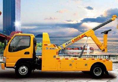 China XCMG Hanging off body type wrecker XZJ5061TQZ for sale