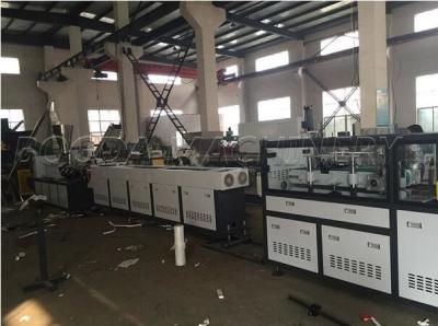 China PVC electric conduit pipe making machine / Double pipe extrusion line for sale