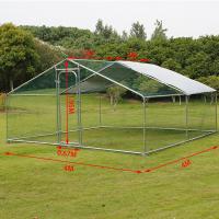 China CE Lockable Latch Walk In 4mx3m Chicken Run Kennel for sale