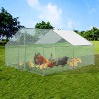 China CE Lockable Latch Walk In 4mx3m Chicken Run Kennel for sale