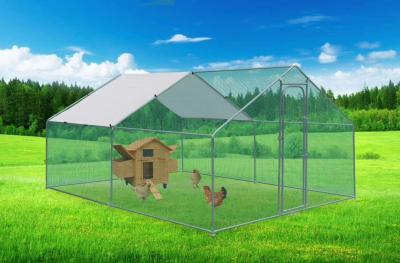 China Outdoor Farm Electroplated 4mx3m Chicken Run Kennel for sale