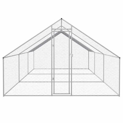 China Galvanized Steel Frame 6mx4m Duck House Chicken Coop for sale