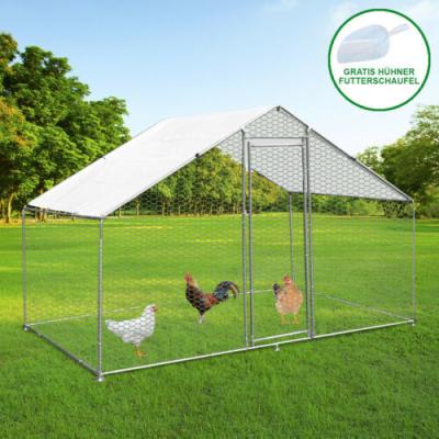 China Easy Assembly 1mm Hot Galvanized Chicken Run Kennel for sale