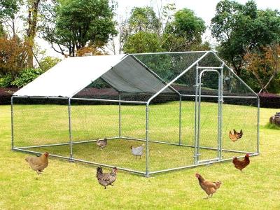 Stable Structure PE Roof OEM Chicken Run Kennel
