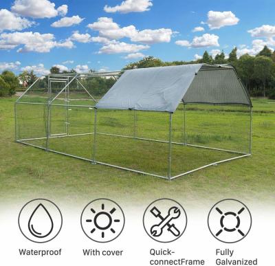 China Outdoor Heavy Duty 6x3x2m Dog Run Chicken Coop for sale