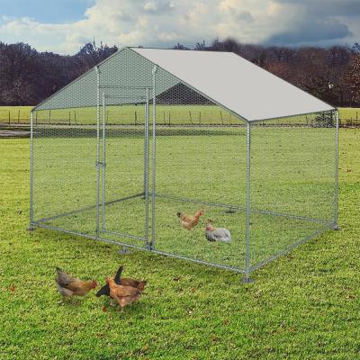 China Chicken Cage Run Walk in Cage Poultry Pet Coop for Rabbit Hen House Pen Metal 3x2m for sale