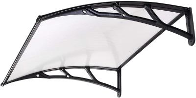 China 60x80CM Durable Window Awning Waterproof Door Window Awning Canopy Clear Rain Cover Outdoor Sun Shade Shelter for sale