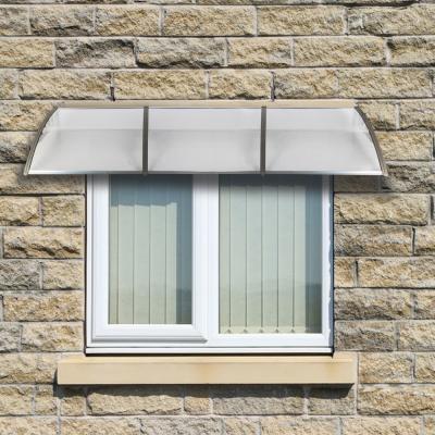 China PP Frame 7.5kg 90x300cm Door Window Awning Canopy for sale