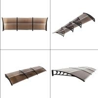 China Quick Dry Polycarbonate 300cm Door Window Awning Canopy for sale