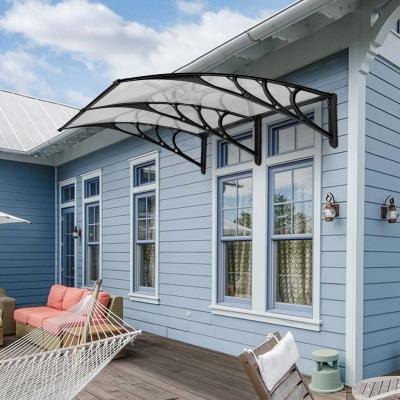 China CE Aluminum 100cm Door Window Awning Canopy for sale