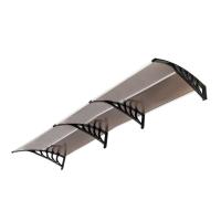 China Lightweight 240cm Polycarbonate Window Door Awning for sale