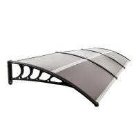 China Lightweight 240cm Polycarbonate Window Door Awning for sale