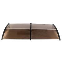 China Lightweight 240cm Polycarbonate Window Door Awning for sale